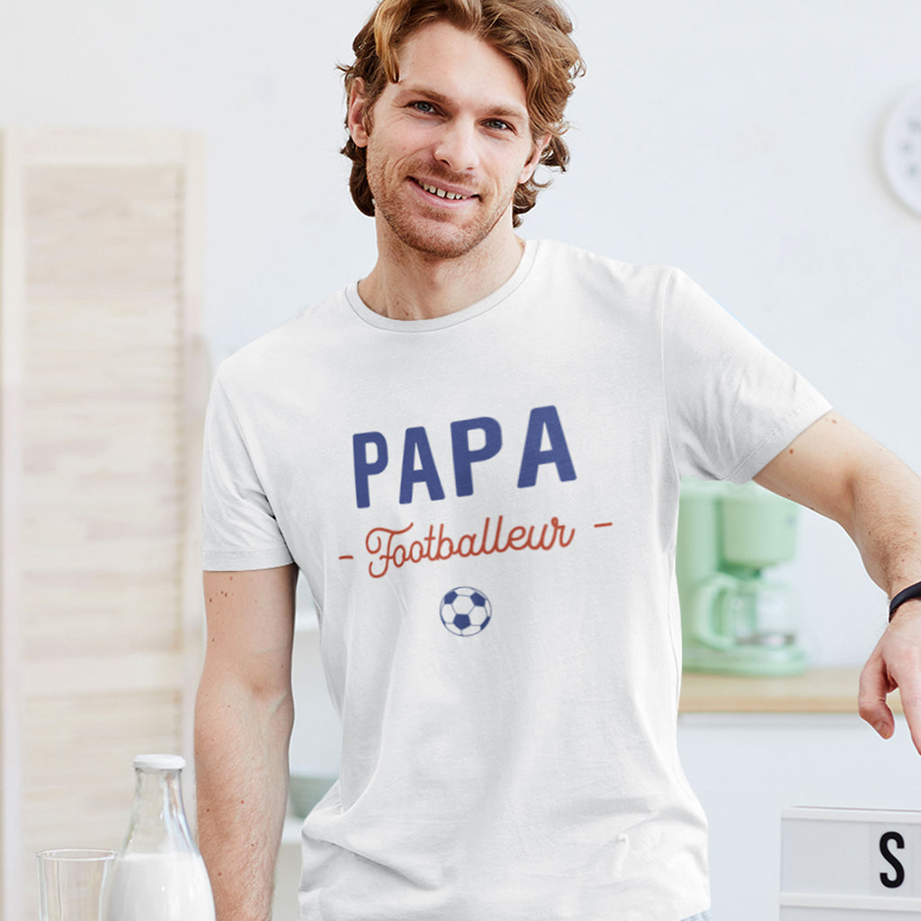 Tshirt Papa Footballeur Homme