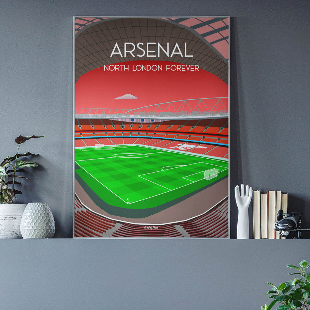 Affiche Arsenal football - Football Stadium
