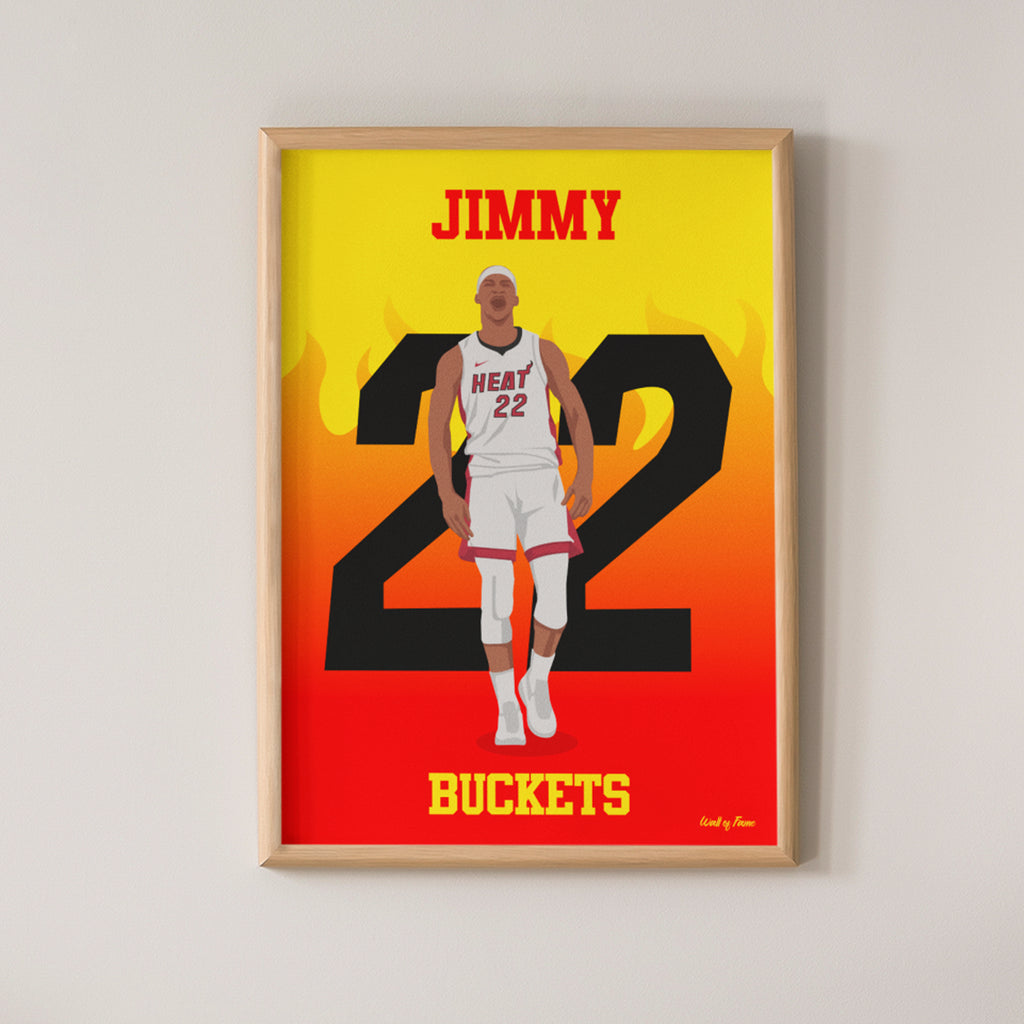 Affiche basket Jimmy "Buckets" Butler