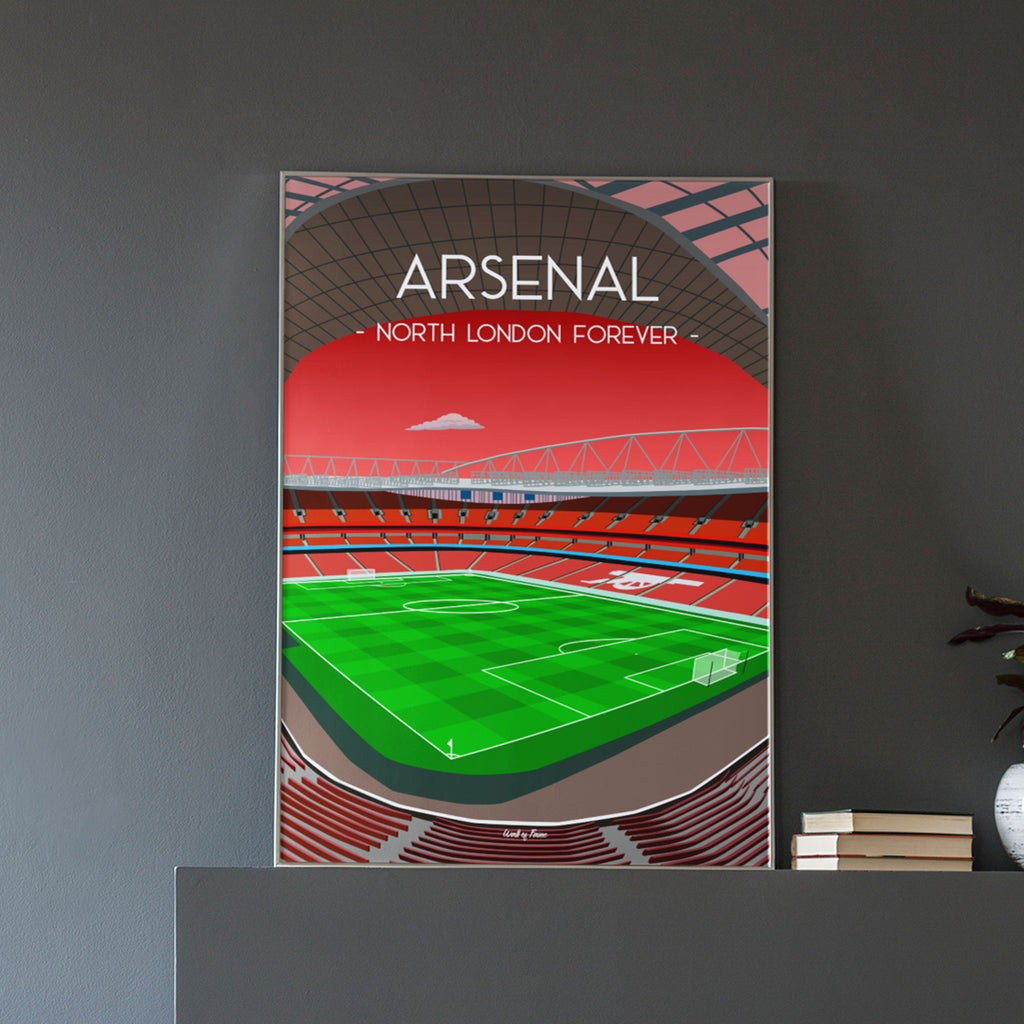 Affiche Arsenal football - Football Stadium