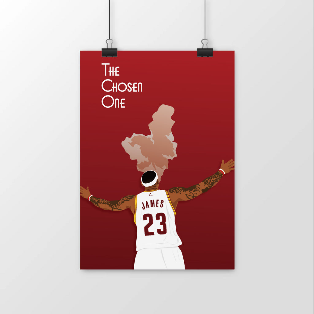 Affiche LeBron James - The Chosen One
