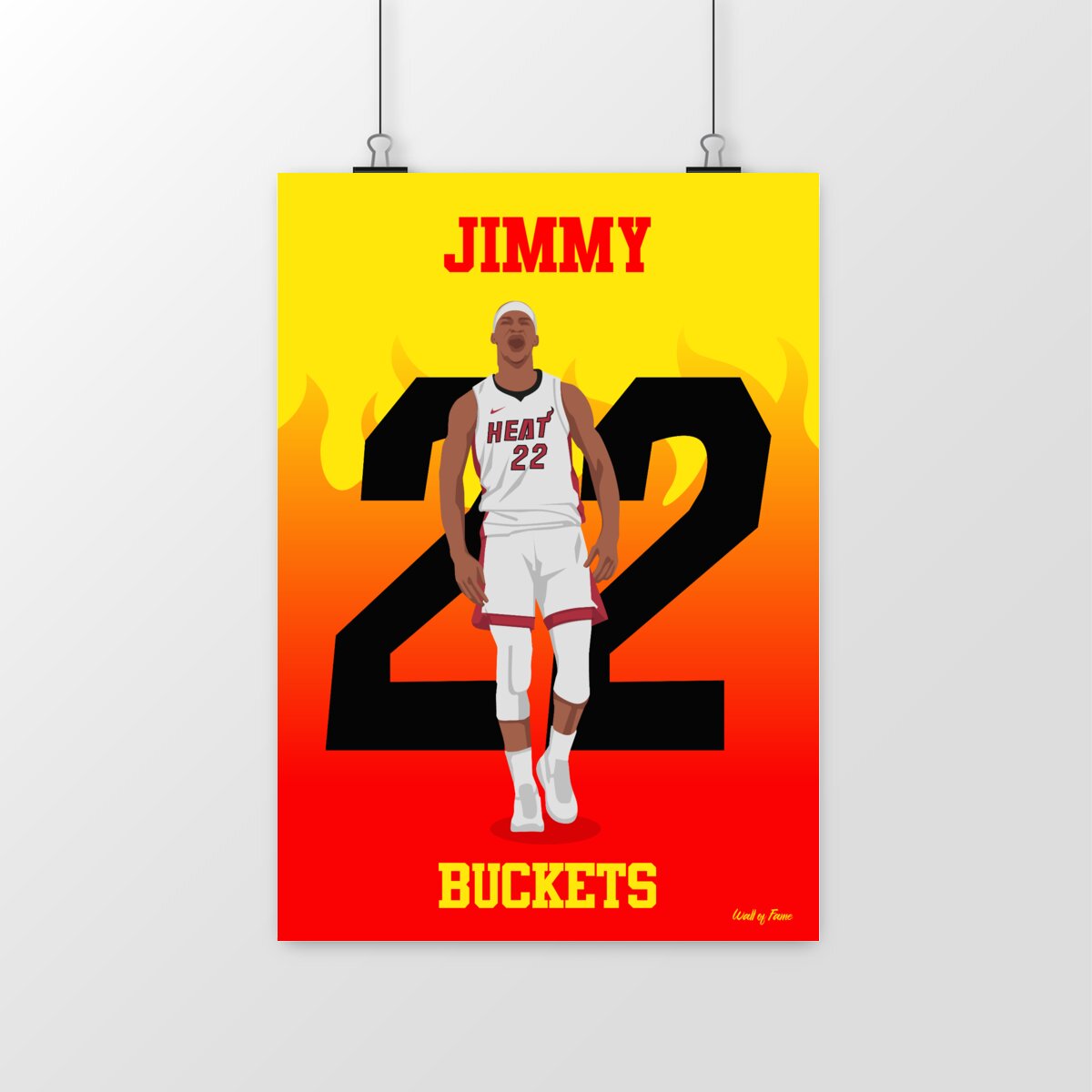 Affiche basket Jimmy "Buckets" Butler